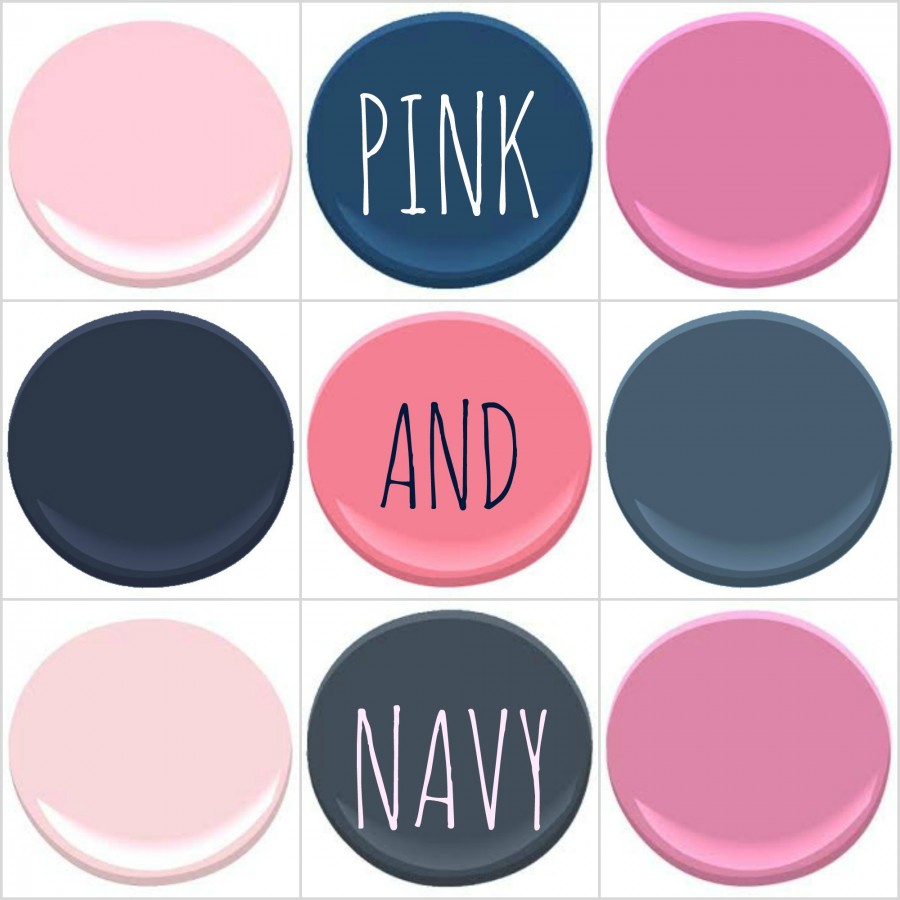 NAVY AND PINK…PINK AND NAVY – My Old Country House