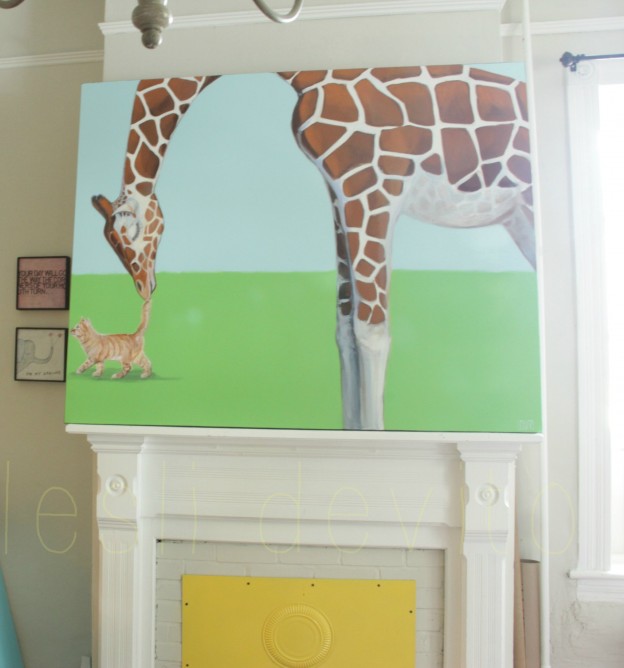 VERY SPECIAL PAINTING – “GINGER AND GUS” – My Old Country House