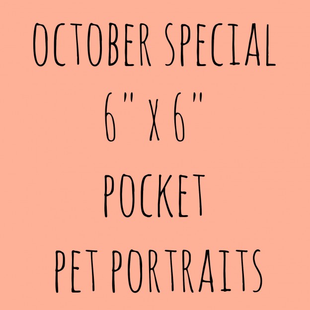 OCTOBER ONLY – POCKET PET PORTRAITS – My Old Country House