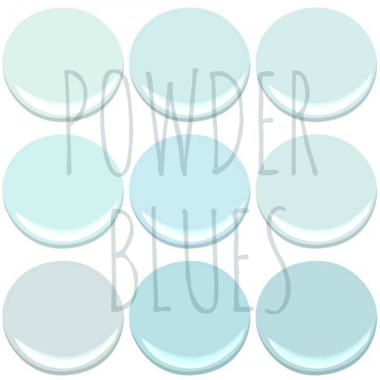 NOW TRENDING – POWDER BLUE