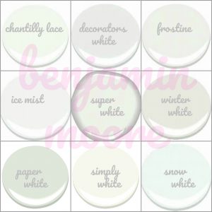 WAY “COOL” WHITE PAINT COLORS